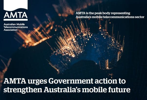 AMTA | The voice of the Australian mobile telecommunications industry
